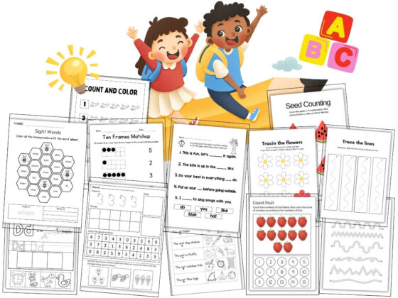 How Worksheets Help Kids Learn: Activities for Ages 3-6