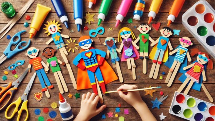 Preschool Crafts: 10 Easy and simple ideas using everyday materials