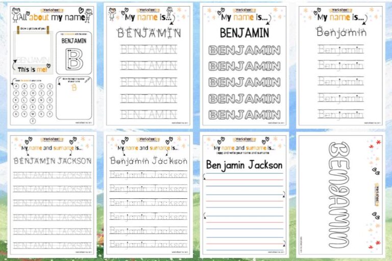 Name Tracing Practice Worksheet Generator Free Pdf Tool