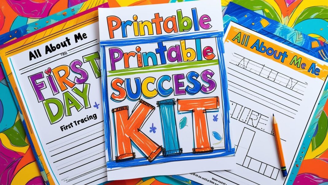 First Day of Kindergarten: Tips, Ideas, Sign and a Free Printable Kit ...